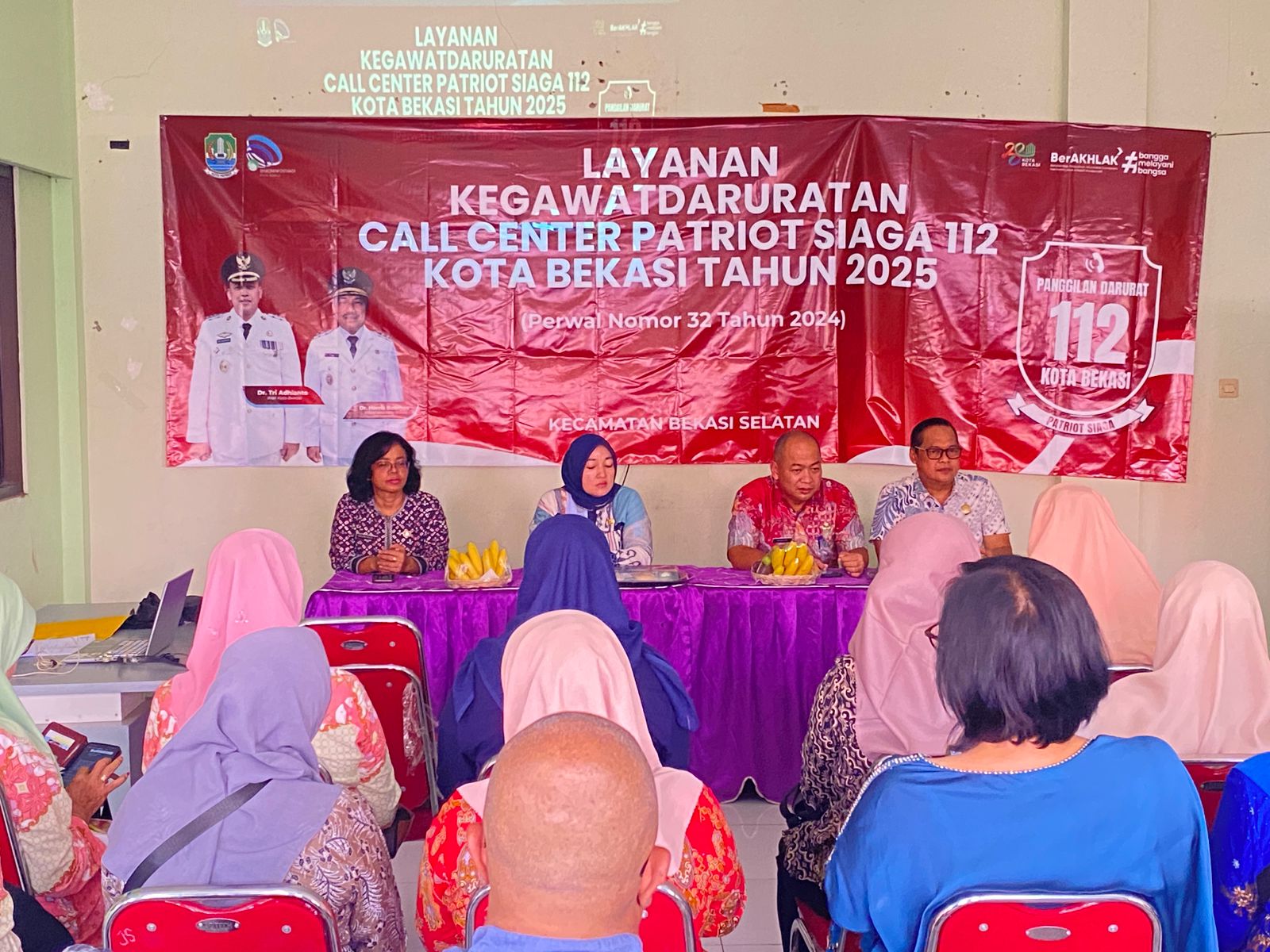 Diskominfostandi Kota Bekasi Gelar Diseminasi Layanan NTPD 112 di ...
